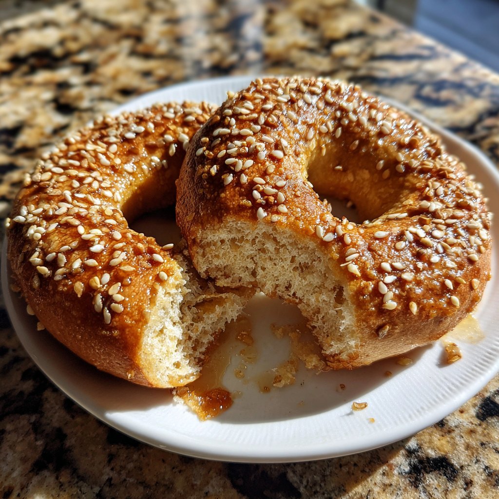 Greek Yogurt Protein Bagels Baked - Tasty Swift